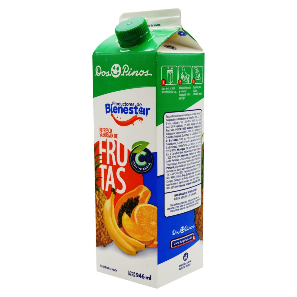 Fruit mix juice - Dos Pinos 1L - JacoFresh